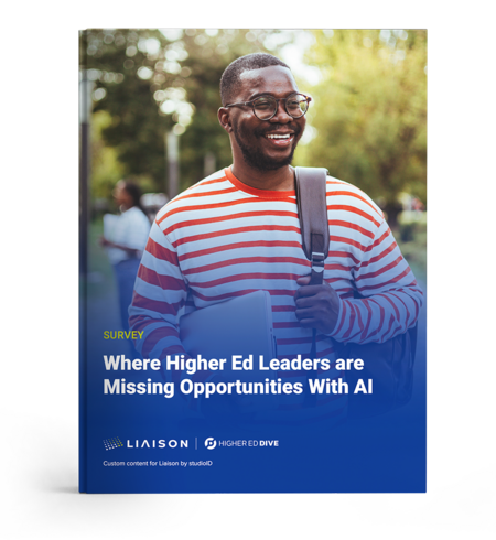 Where Higher Ed Leaders are Missing Opportunities with AI | Liaison