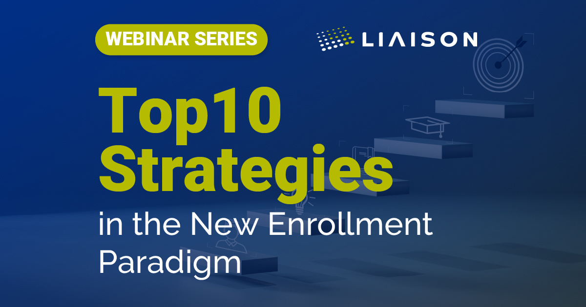 Top 10 Strategies in the New Enrollment Paradigm: Watch On-Demand